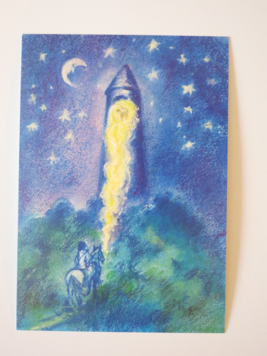 Rapunzel Postcard for the Seasonal Table Fairy Tales Children Waldorf ...