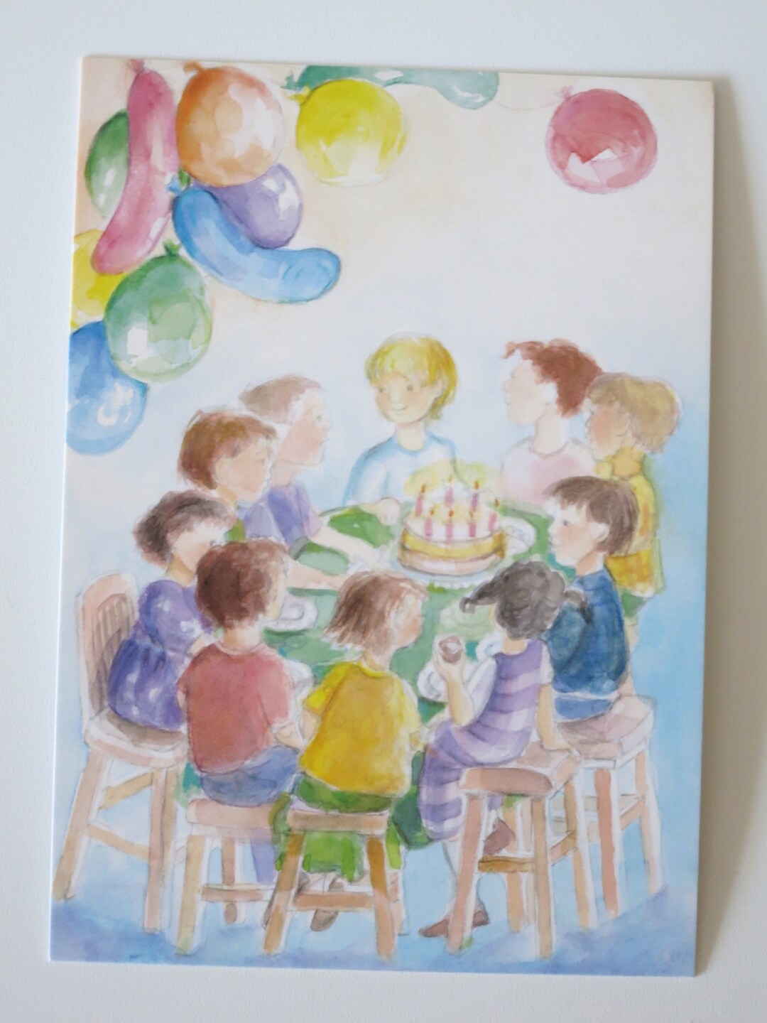 Children's Birthday Season Table Waldorf Postcard - Etsy