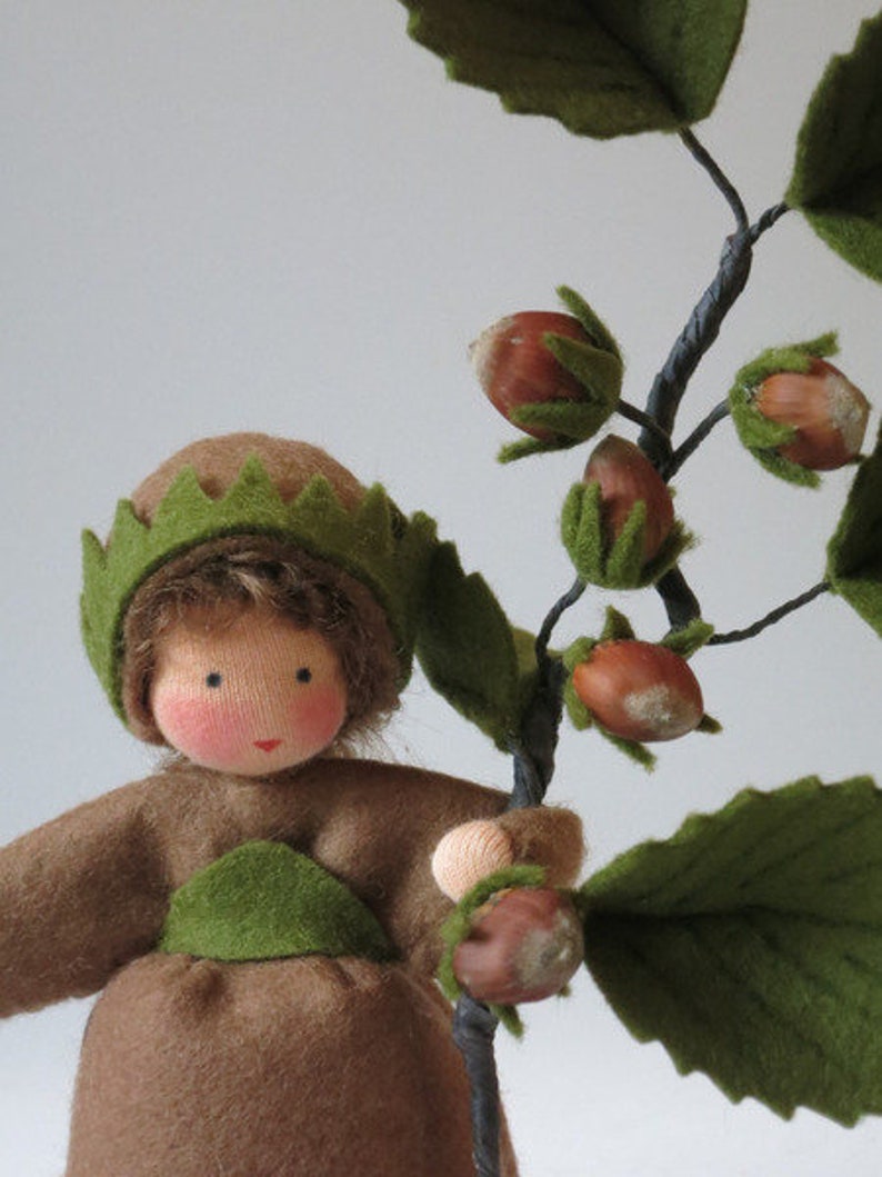 Hazelnut - Flower Child - Waldorf Inspired - Nature Table - Etsy