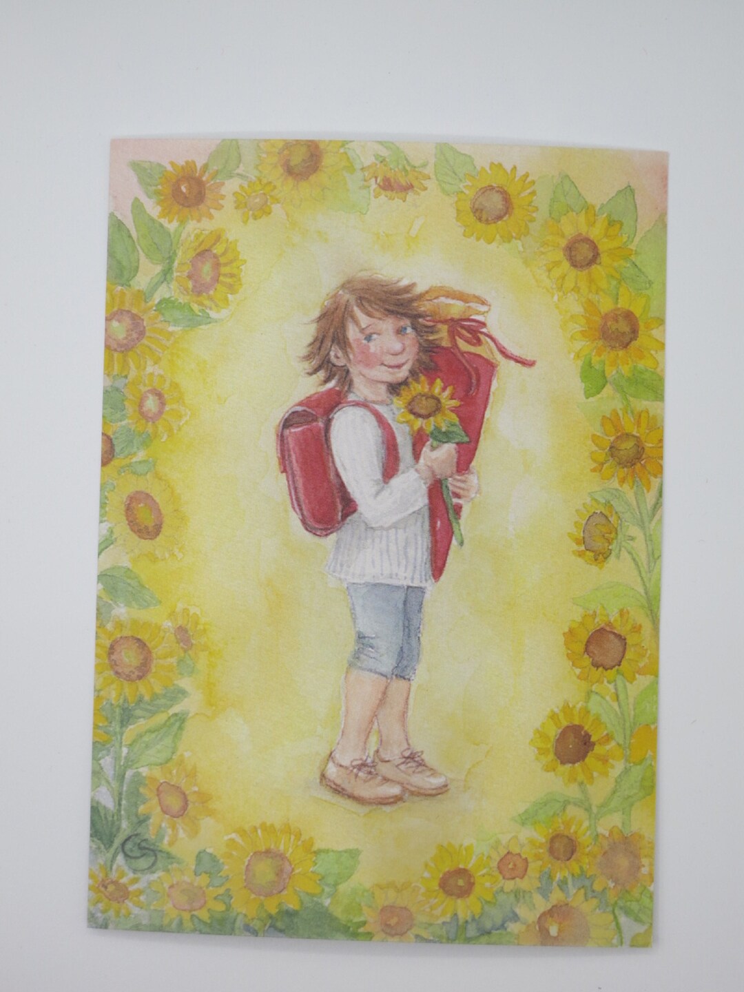 First Day of School - Waldorf First Day of School Postcard - Seasonal ...