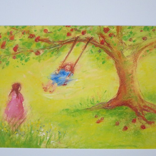 Butterfly Postcard Seasonal Table Waldorf - Etsy