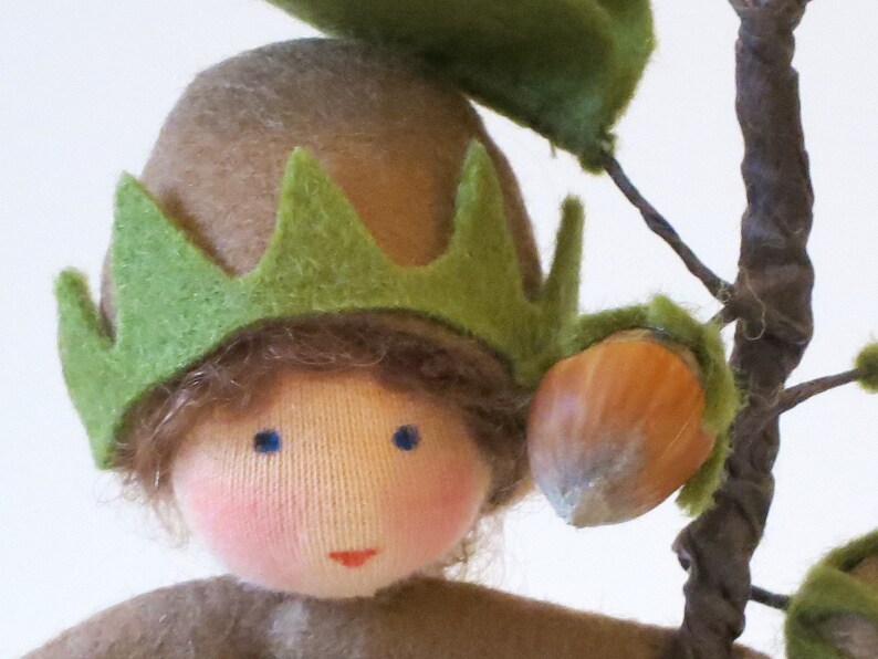 Hazelnut - Flower Child - Waldorf Inspired - Nature Table - Etsy