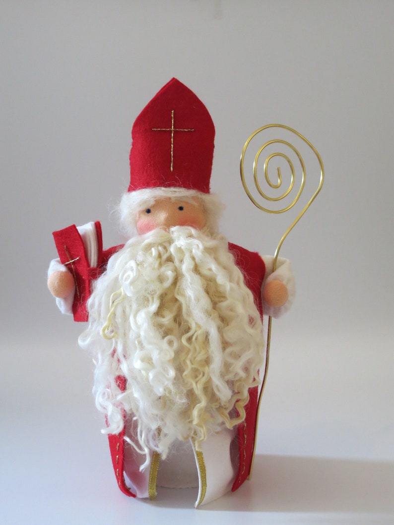 Saint Nicholas - Christmas- Holiday Decoration - Waldorf - Etsy