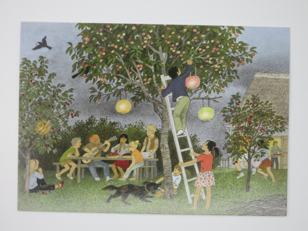 A Special Party - Seasonal Table - Postcard - Waldorf - Art. SOPK35 - Etsy