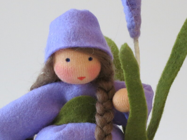 Crocus Flower Child Waldorf Spring Nature Table - Etsy