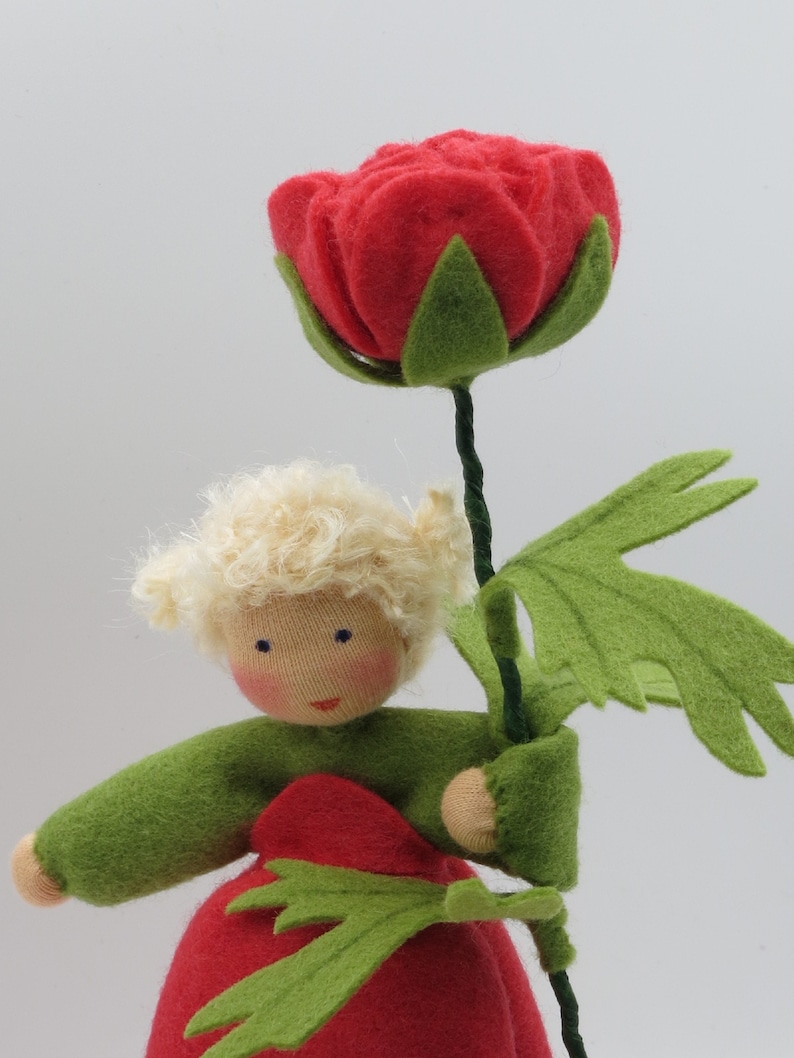 Buttercup Ranunculus Flower Doll Nature Table Waldorf - Etsy