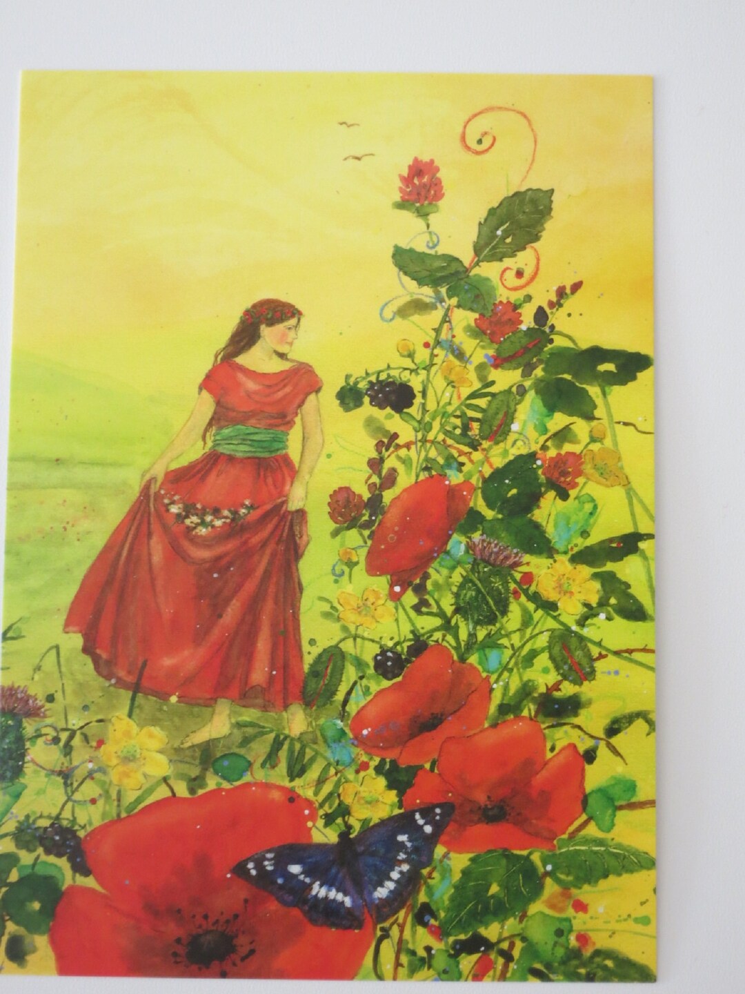 Flower Dance Seasonal Table Postcard Waldorf - Etsy