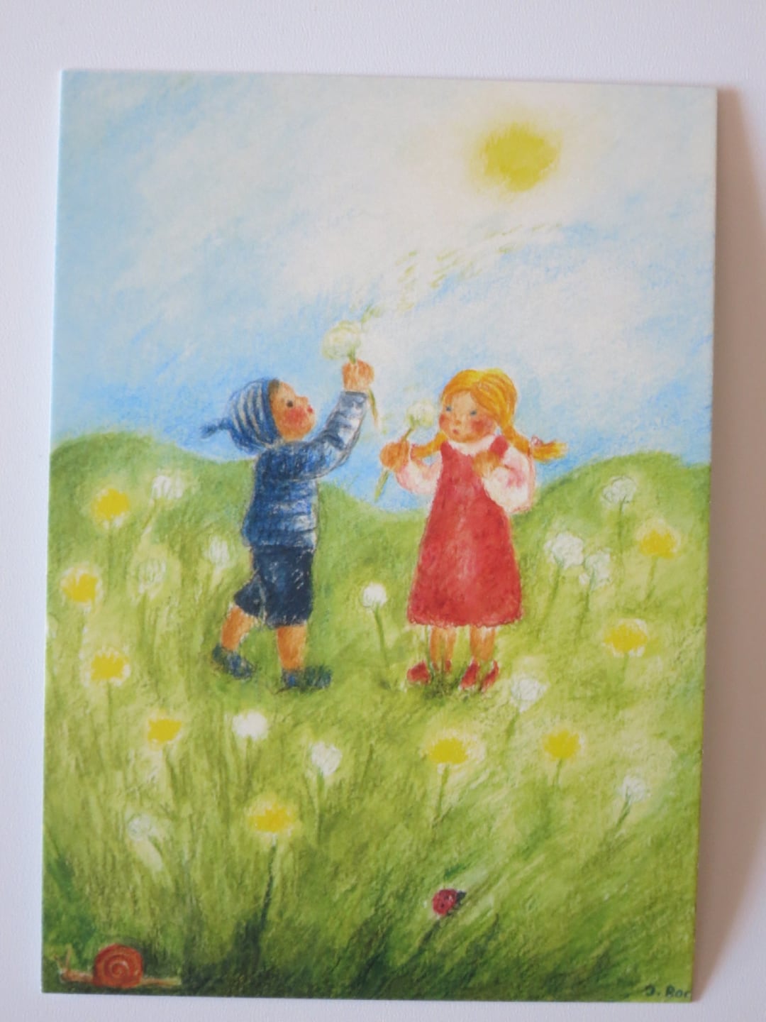 June - Seasonal Table - Postcard - Waldorf - Art. SOPK189 - Etsy