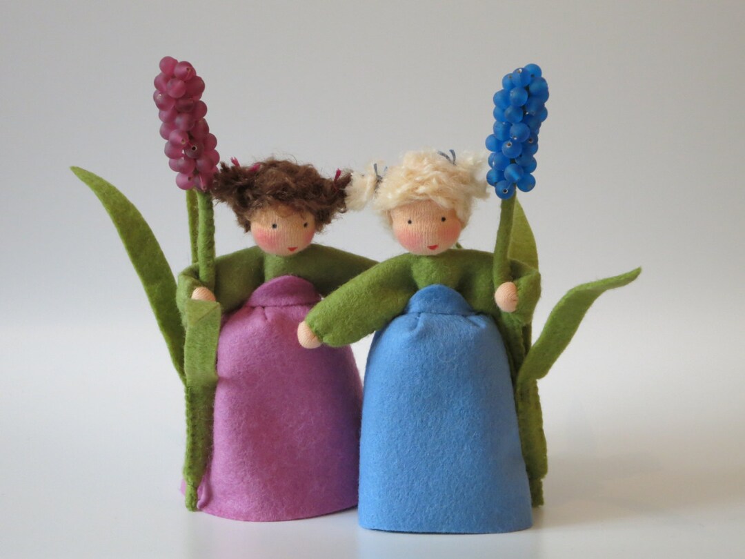 Hyacinth Flower Doll Nature Table Waldorf - Etsy