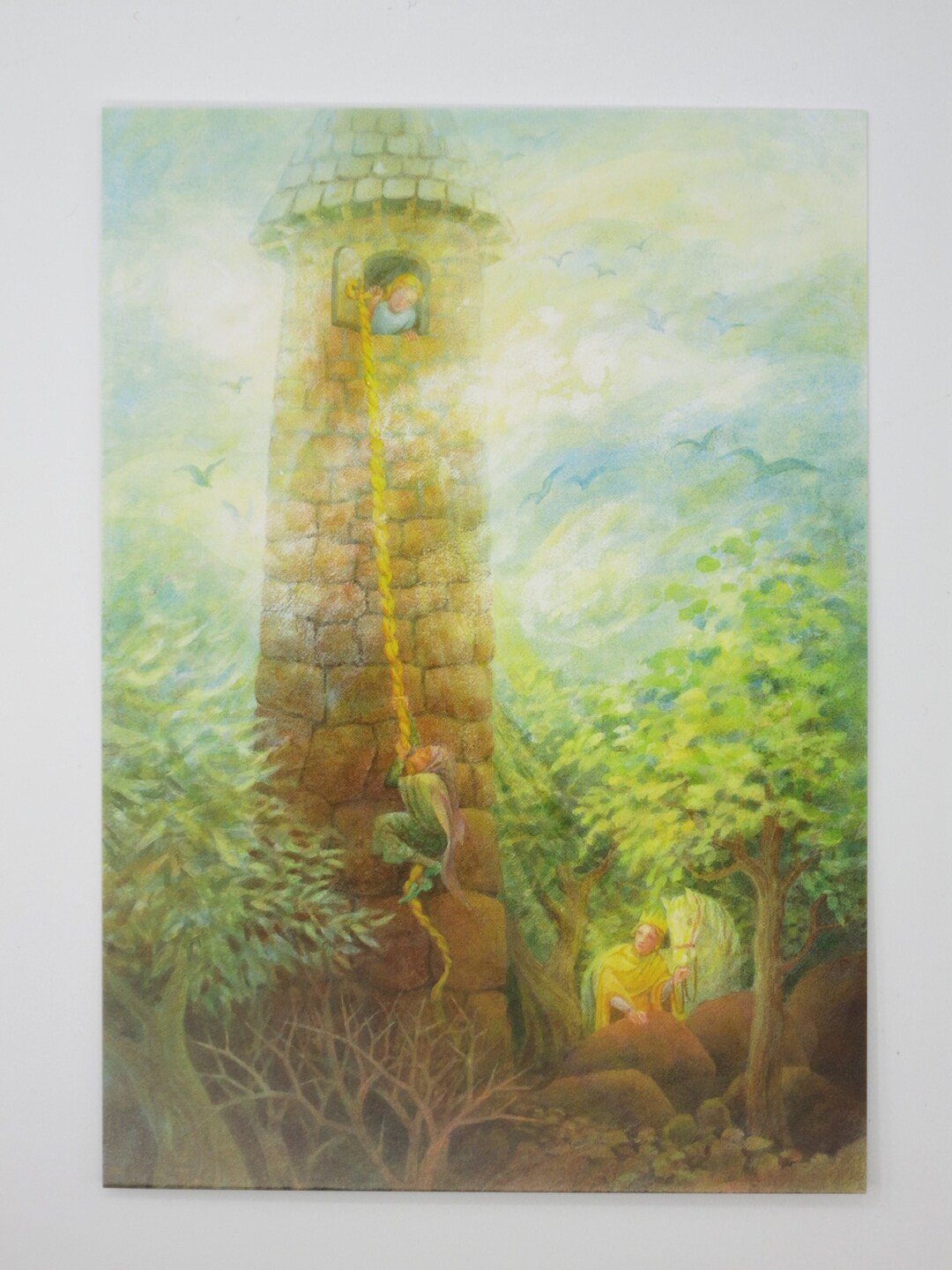 Rapunzel Postcard Seasonal Table Waldorf Fairy Tale - Etsy