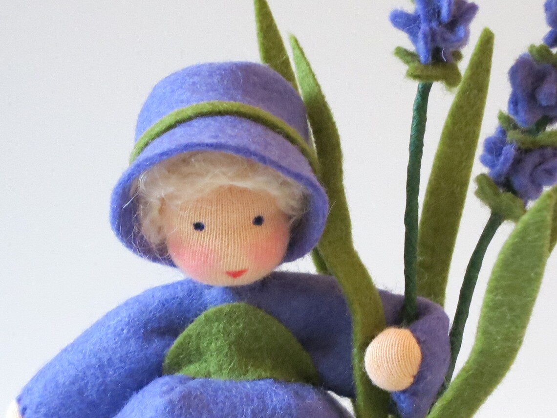 Lavender Flower Child Waldorf Inspired Nature Table - Etsy