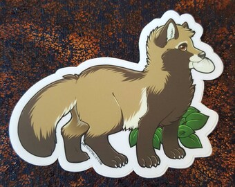 Tanuki Sticker | Etsy