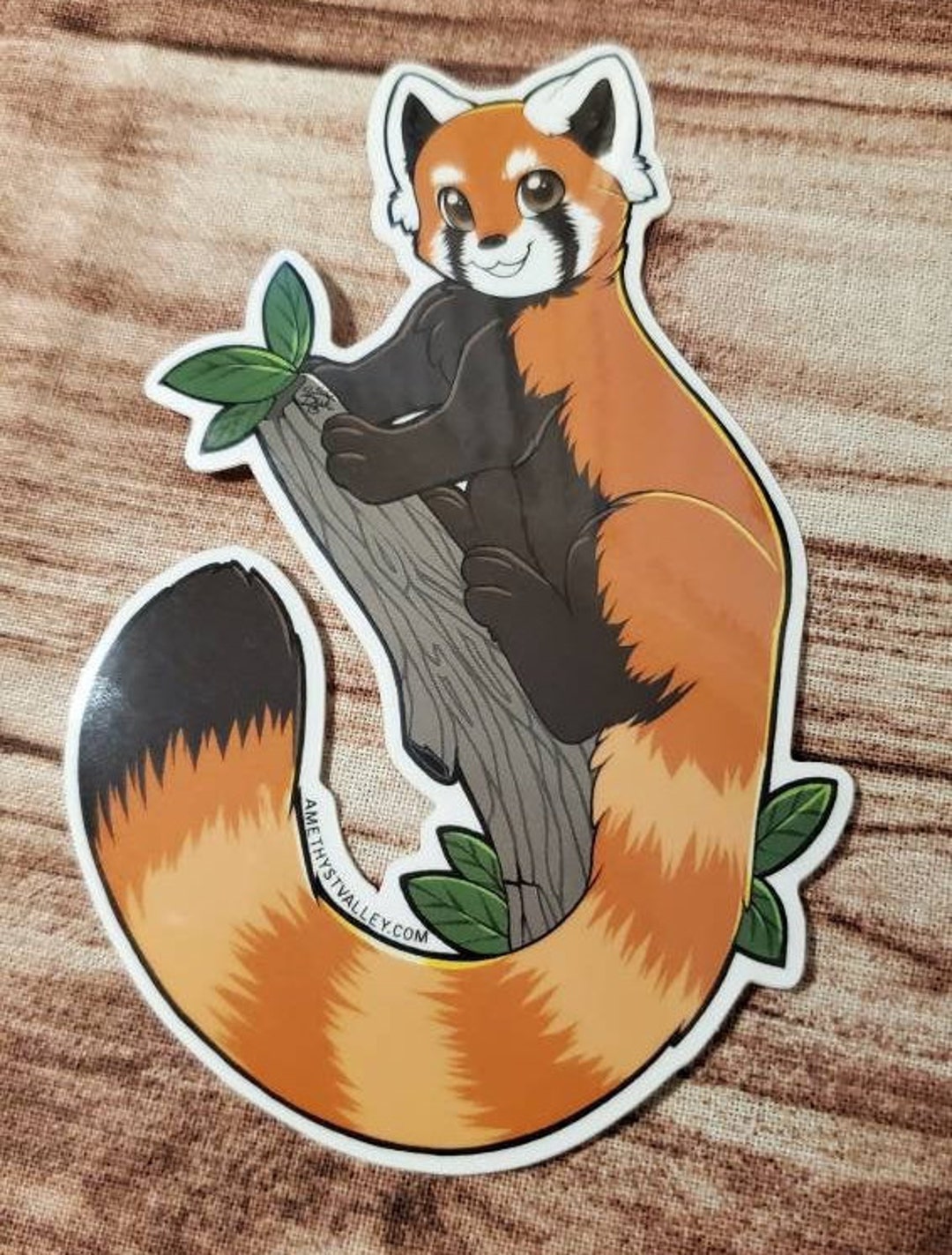 Red Panda Sticker - Etsy