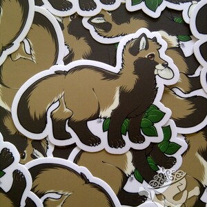 Tanuki Sticker - Etsy