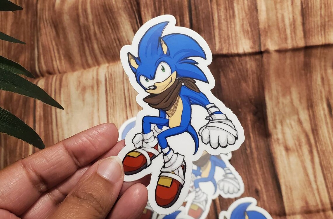 Sonic the Hedgehog Sticker - Etsy