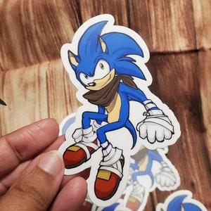Sonic the Hedgehog Sticker - Etsy