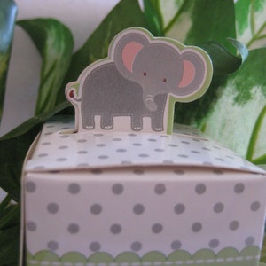 Assorted Animal Party Favor Boxes, Monkey, Elephant, Tiger, Giraffe for ...