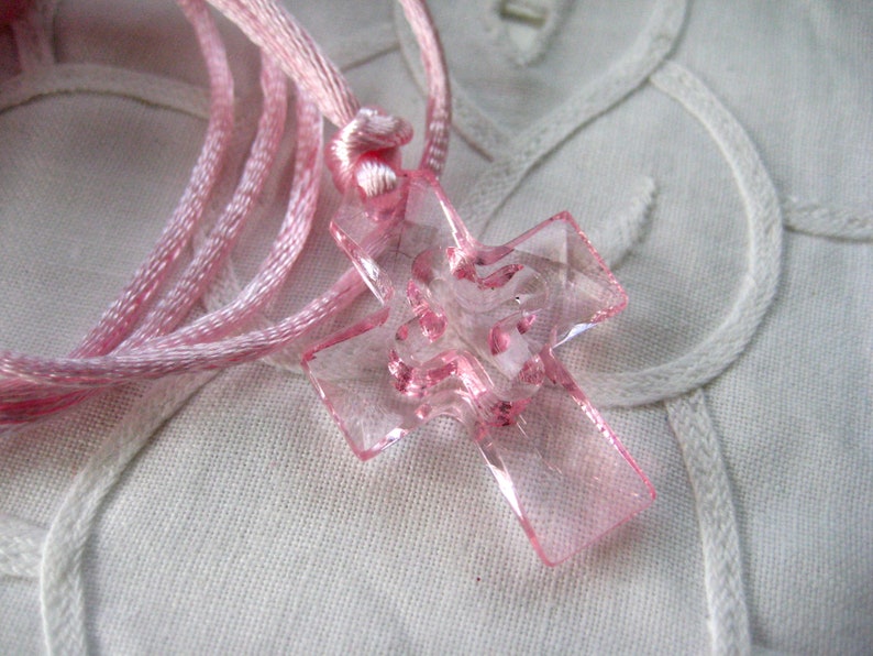 Pink Rat Tail Necklace Strings for Crafting Project Baby - Etsy