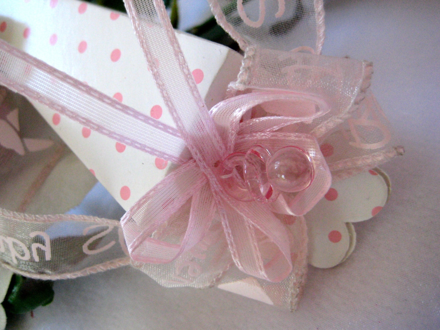 Mini Pink Pacifiers for Baby Shower Games, Favors, Charms, Decorations ...