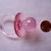 36 Pcs Large Pink Pacifiers for Baby Shower, Games, Necklaces Favors ...