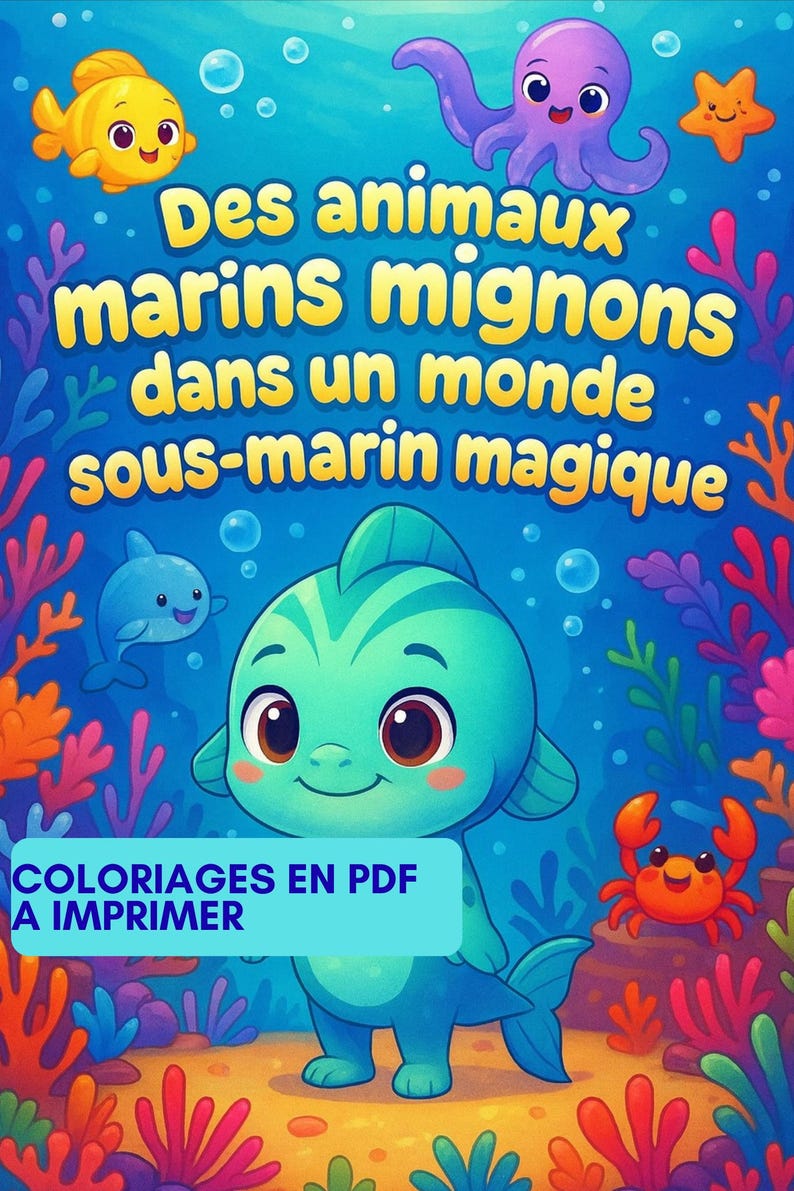 Set of 4 A4 Coloring Pages – Lion, Dinosaur, Cats & Ocean Animals ...