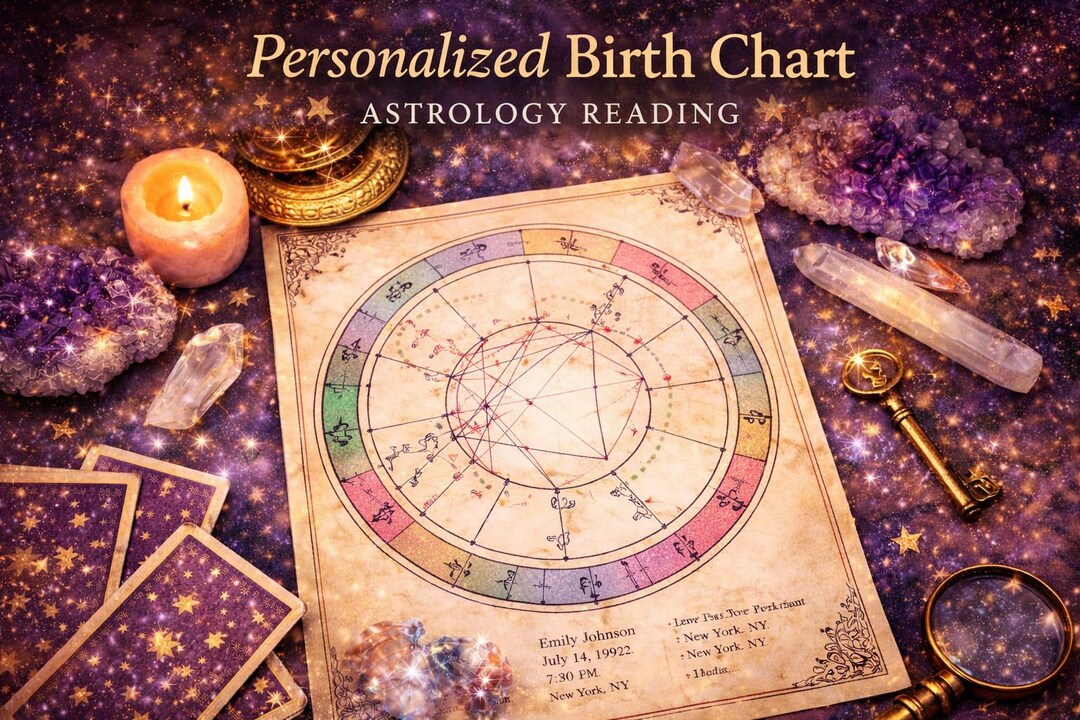 Personalized Birth Chart Reading – Custom Natal Chart Astrology ...