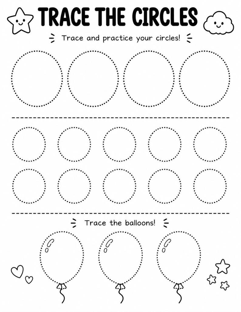 Preschool Tracing Lines Workbook, Shapes, Patterns, Prewriting Skills ...