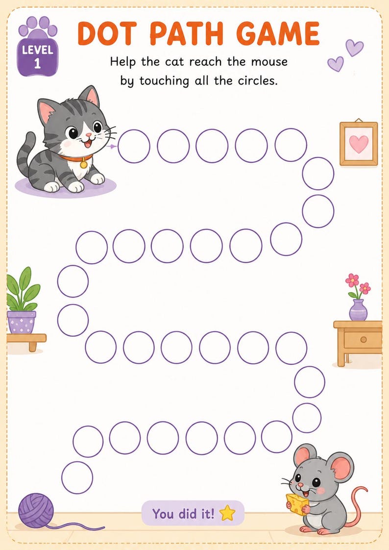 Preschool Tracing Pack for Ages 3-6 | Fine Motor Skills & Brain ...