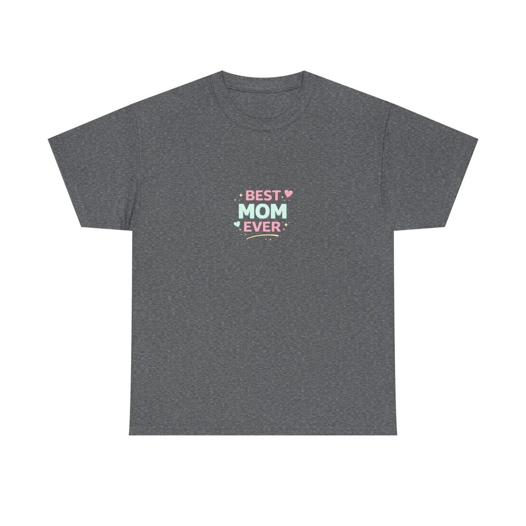 Best Mom Ever Shirt - Minimalist Text Gift for Mom - Etsy