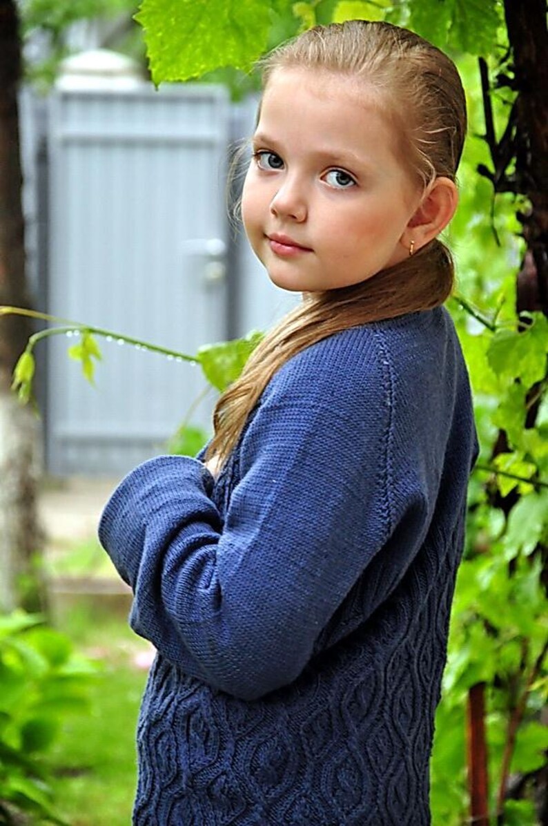 Marine Cardigan Knitting Pattern - Etsy