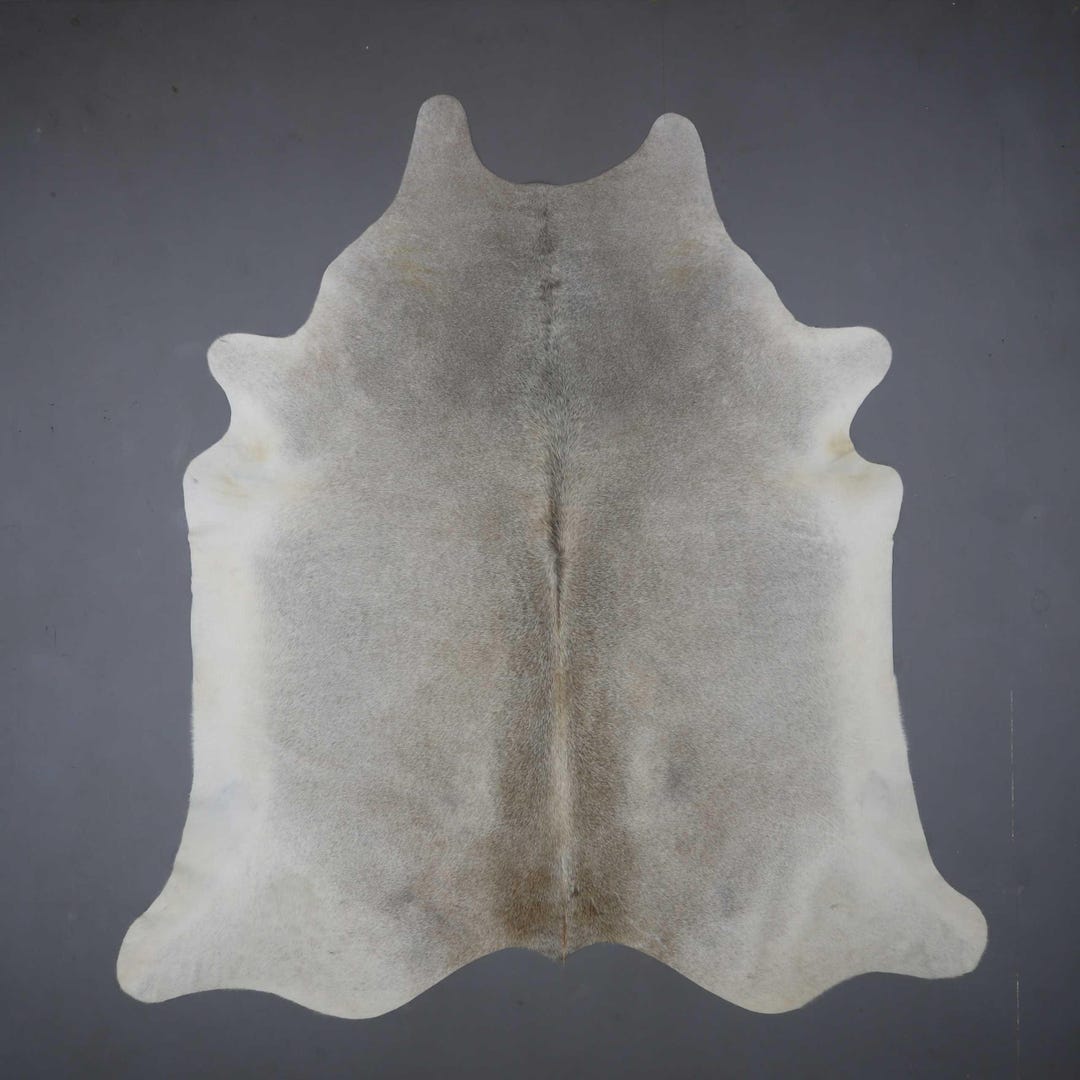 Brazilian Gris Grey Cowhide Rug – Natural Hair-on-hide – Handmade Area ...