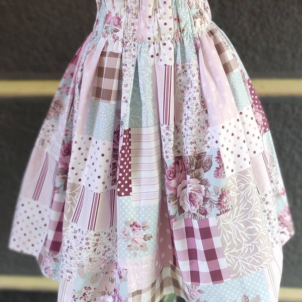 Patchwork Skirt - Etsy