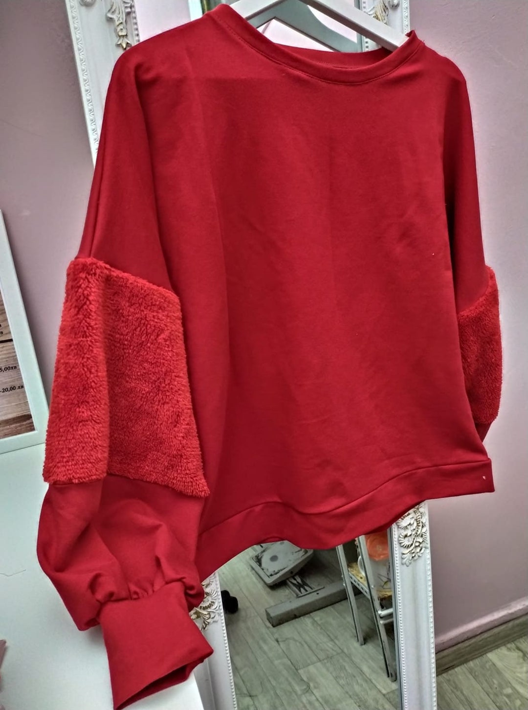 Christmas Red Long Sleeve Blouse Women Blouses - Etsy