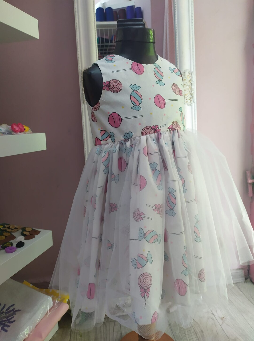 Bonbon Sweets Dress - Lollipop Dress - Etsy