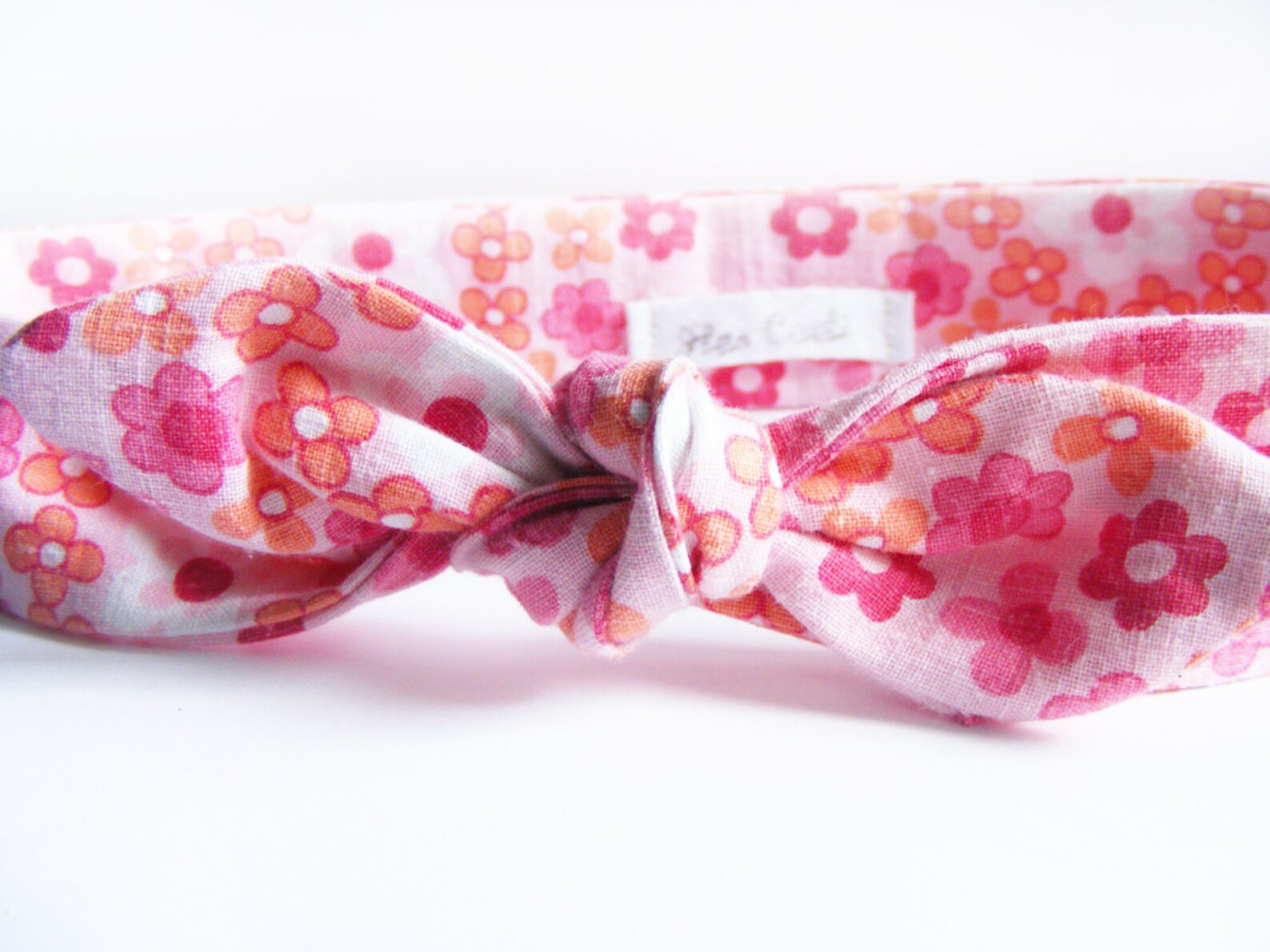 Floral Fabric Headband Non Wire Headband Bow Headband - Etsy