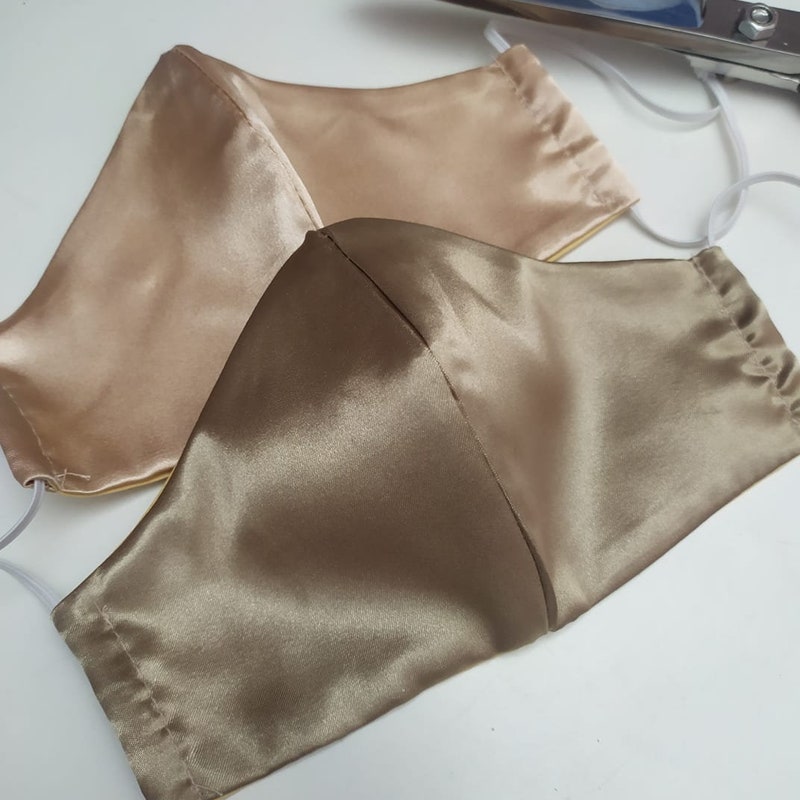 Champagne Face Mask - Etsy UK