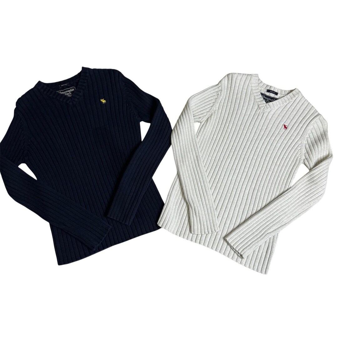 Y2K Abercrombie & Fitch Cable Knit Sweaters Bundle Small - Etsy