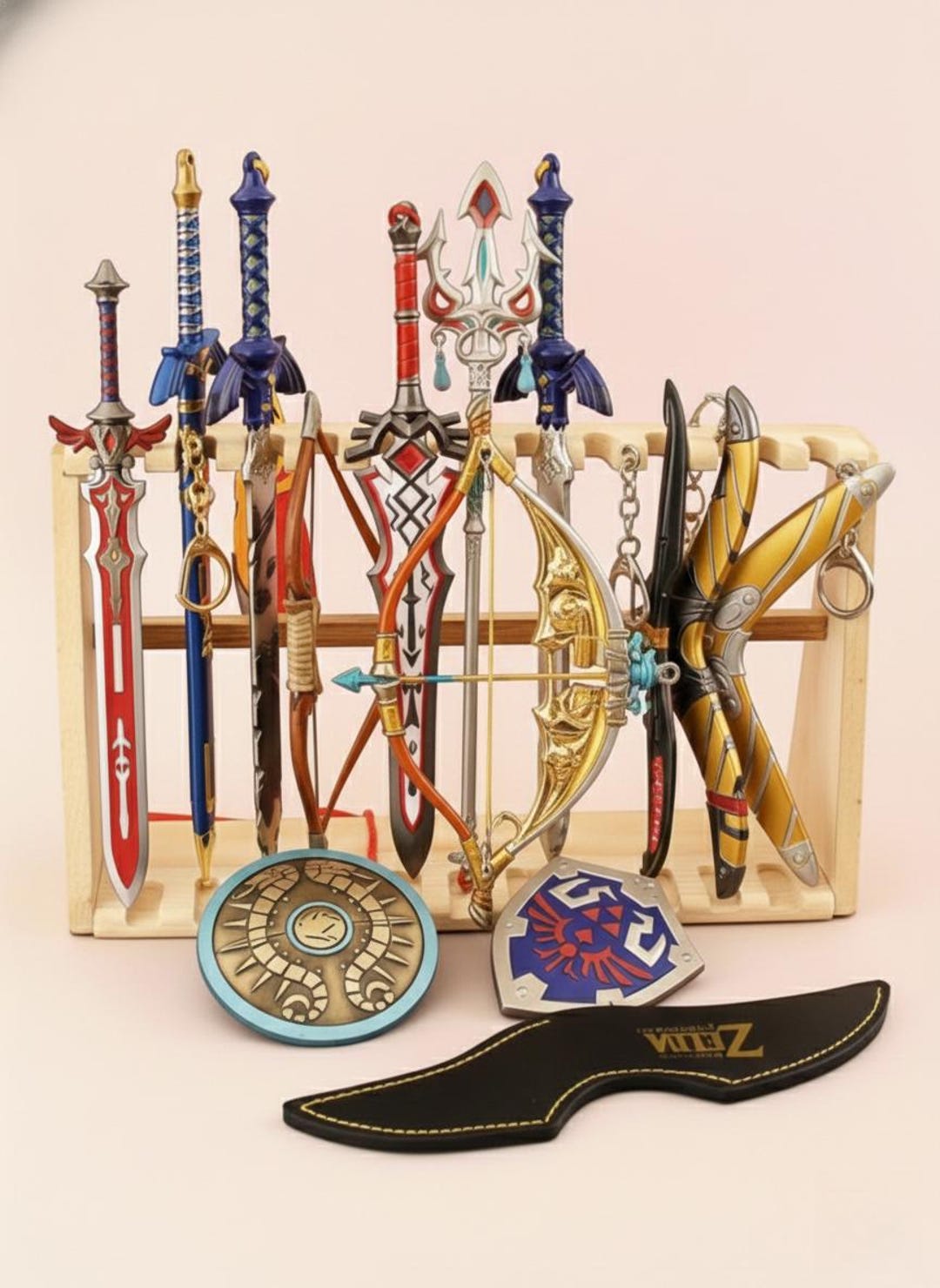 Zelda Meta,elden Ring Weapon Keychain Game Animation Figures, Gift for ...