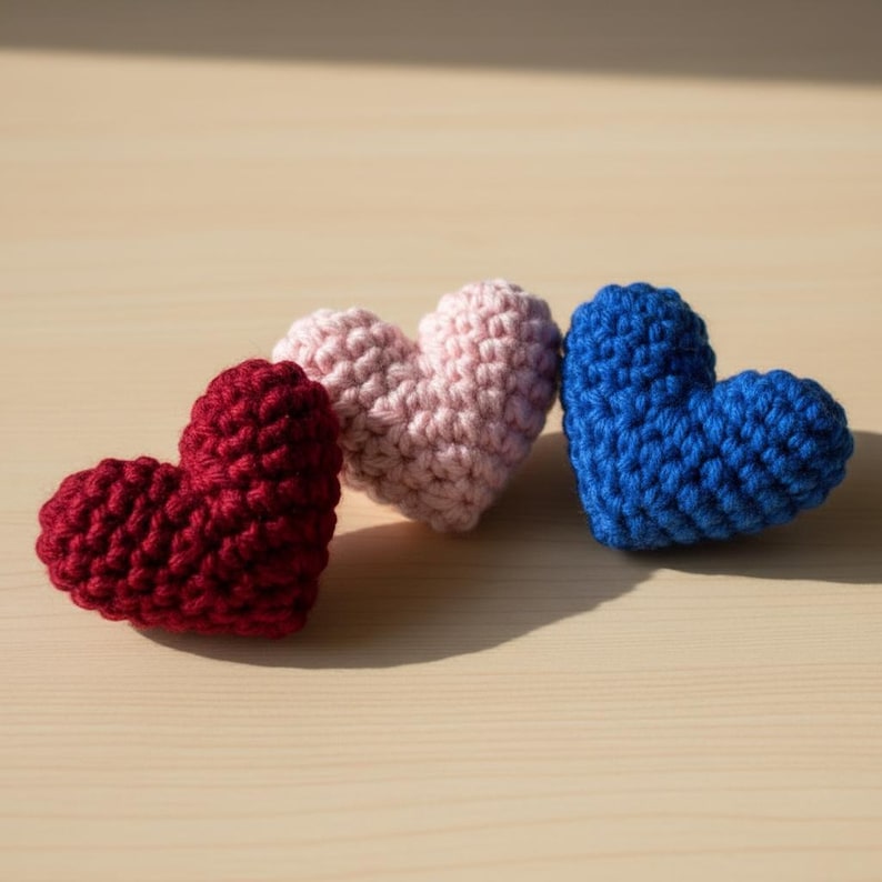 Crochet Heart Plush Pattern – Amigurumi Toy, Valentine's Gift (PDF) - Etsy