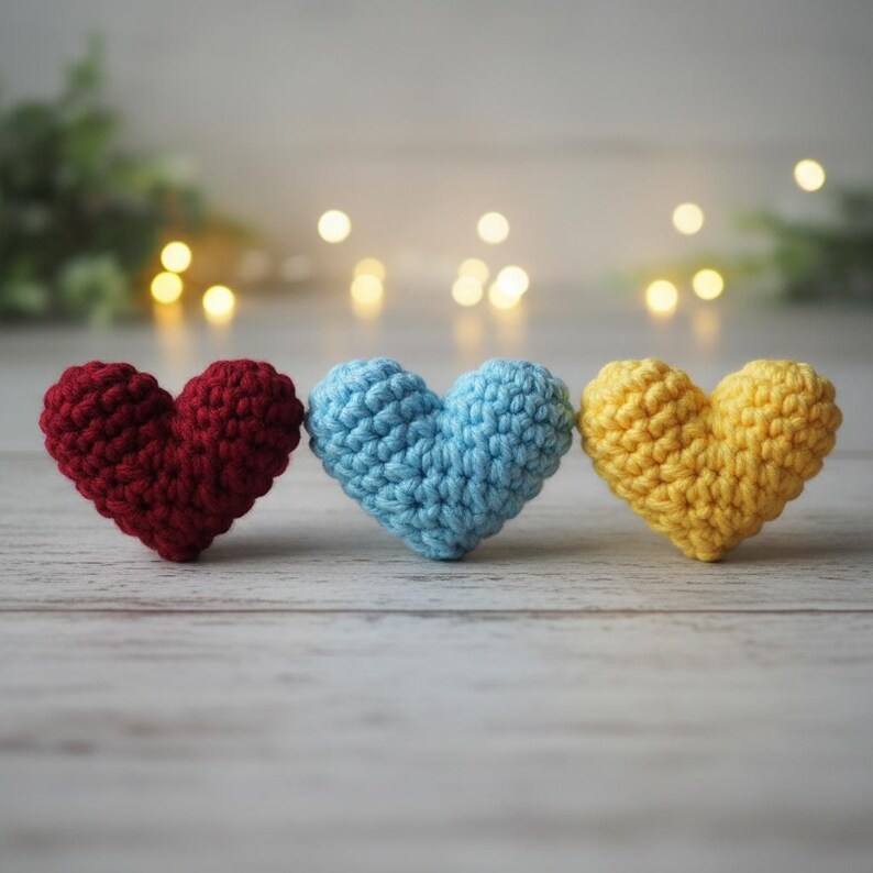Crochet Heart Plush Pattern – Amigurumi Toy, Valentine's Gift (PDF) - Etsy