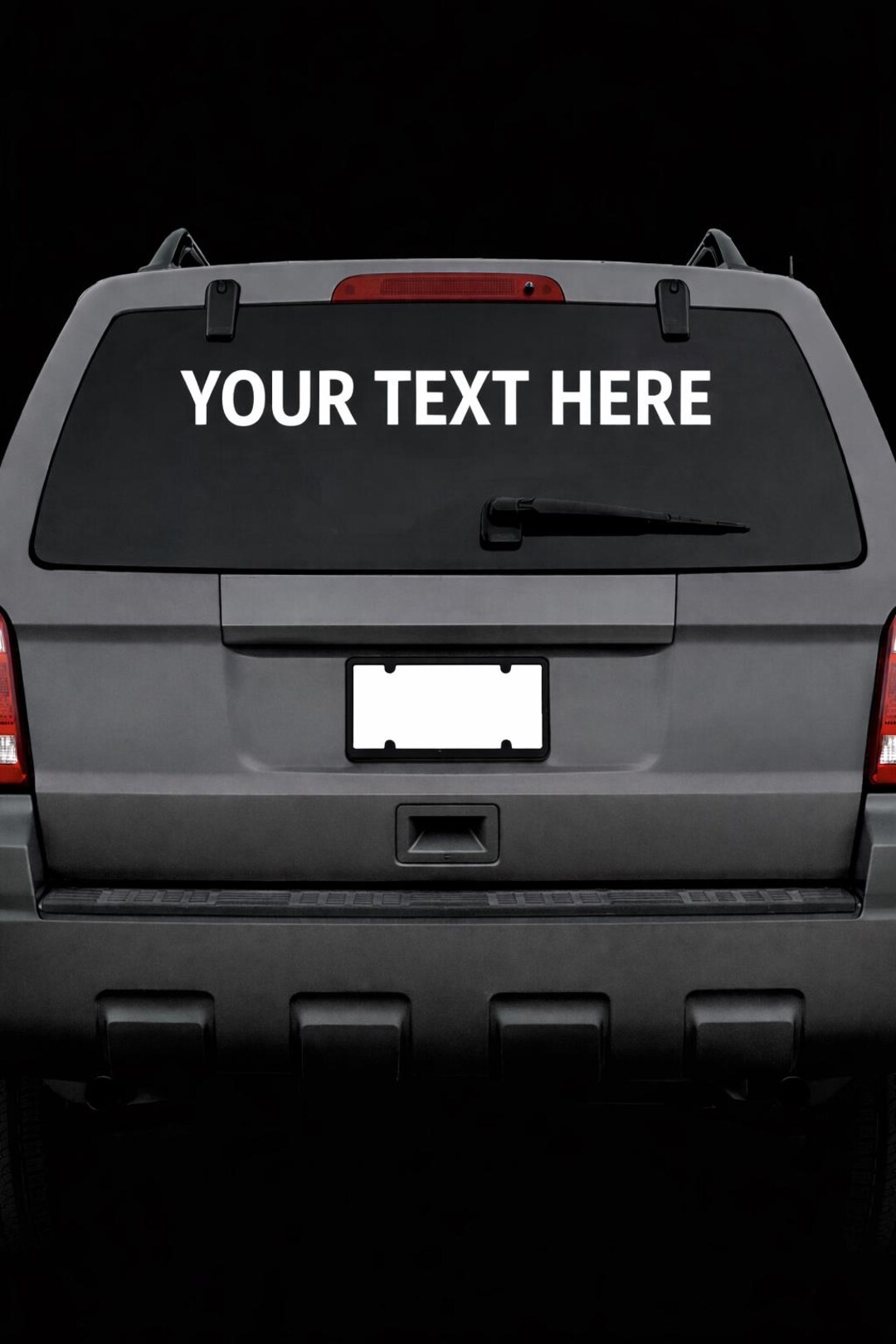 Custom Vinyl Lettering Decal – Personalized Text Sticker for Cars ...