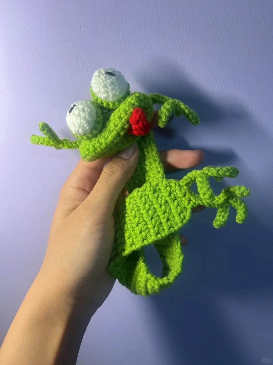 Frog Bookmark Pattern PDF - Cute Amigurumi Frog Bookmark Tutorial, Easy ...