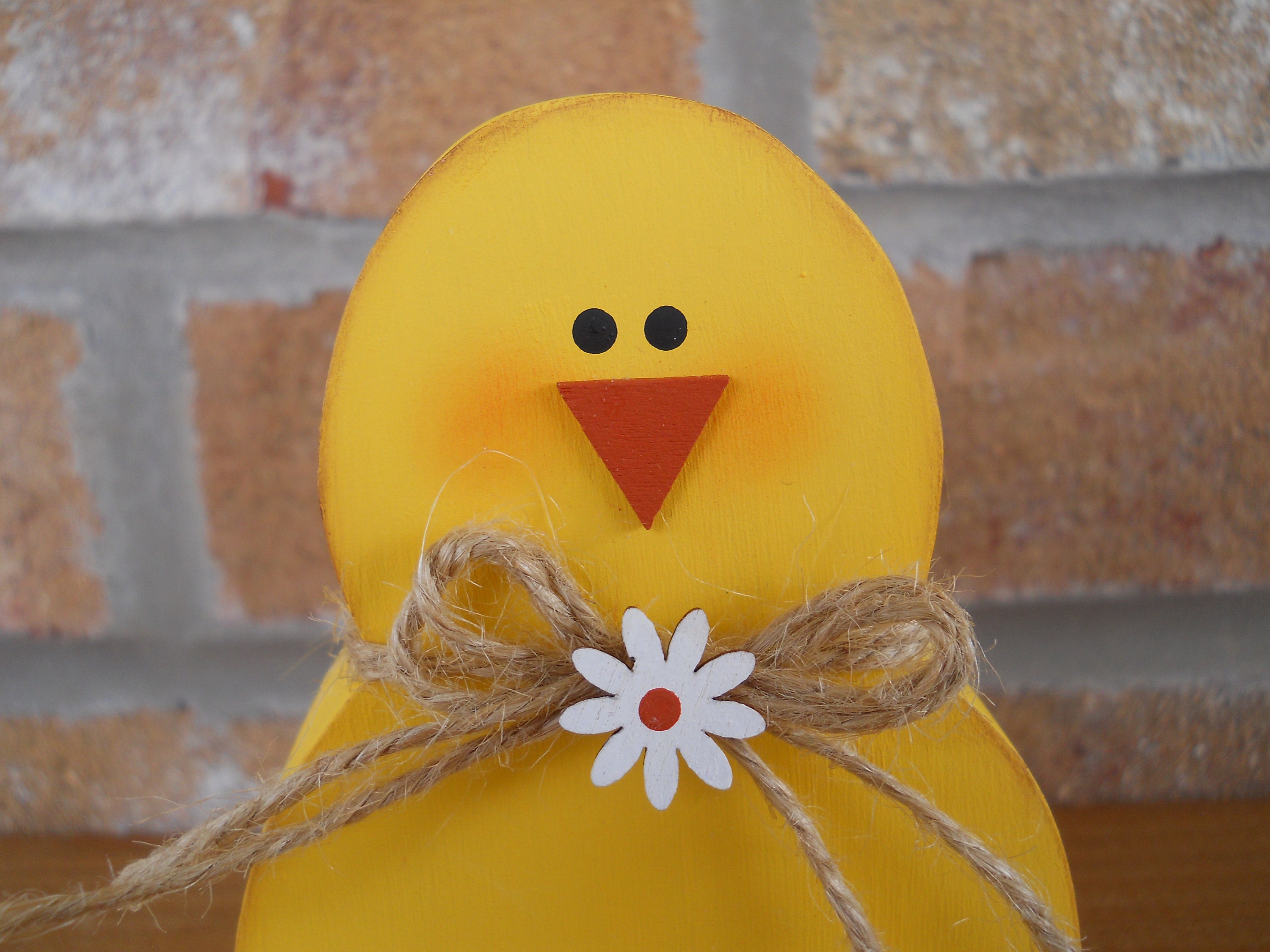 Easter Chick Wood Chick Spring Chick Tier Tray Decor Shelf Sitter ...