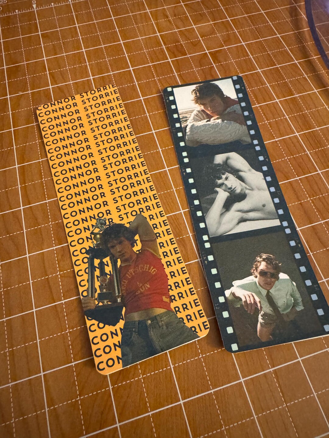 Connor Storrie Matte Bookmark - Etsy