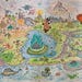 Custom Handmade Fantasy Map - Etsy