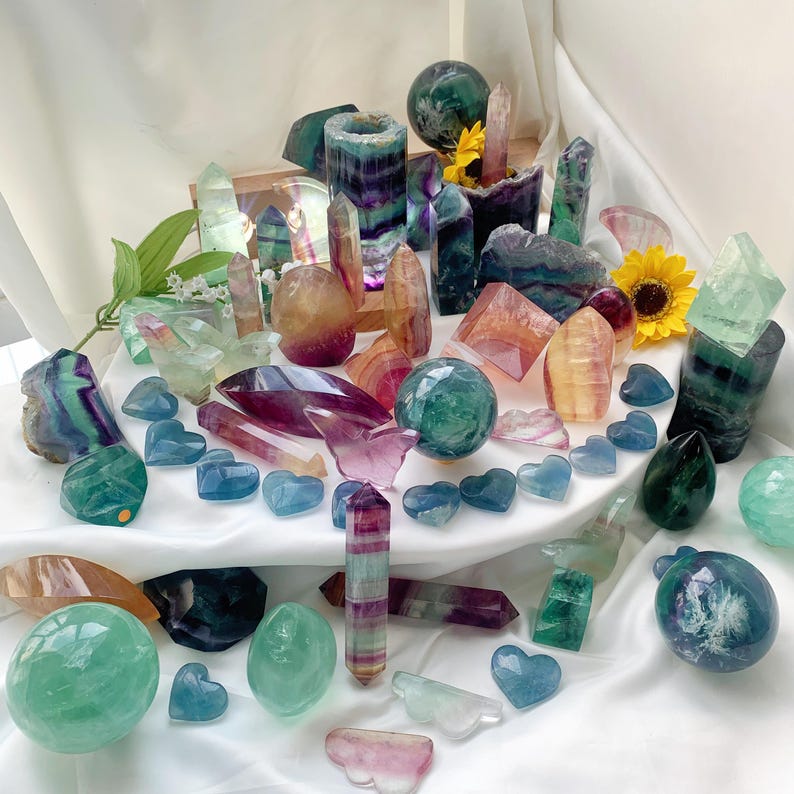 Natural Healing Crystal Surprise Box – Hand-selected Gemstones ...