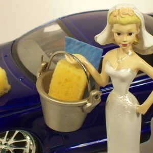 Got the Bucket! AUTO CAR Wash Lexus SC430 Blue Funny Wedding Cake ...
