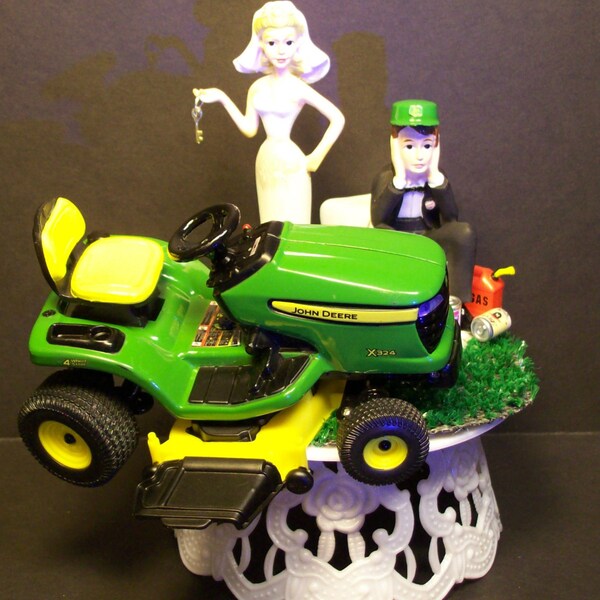 Lawn Mower Cake Topper - Etsy