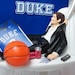 College BASKETBALL Duke Funny Wedding Cake TOPPER Blue Groom's Cake - Etsy