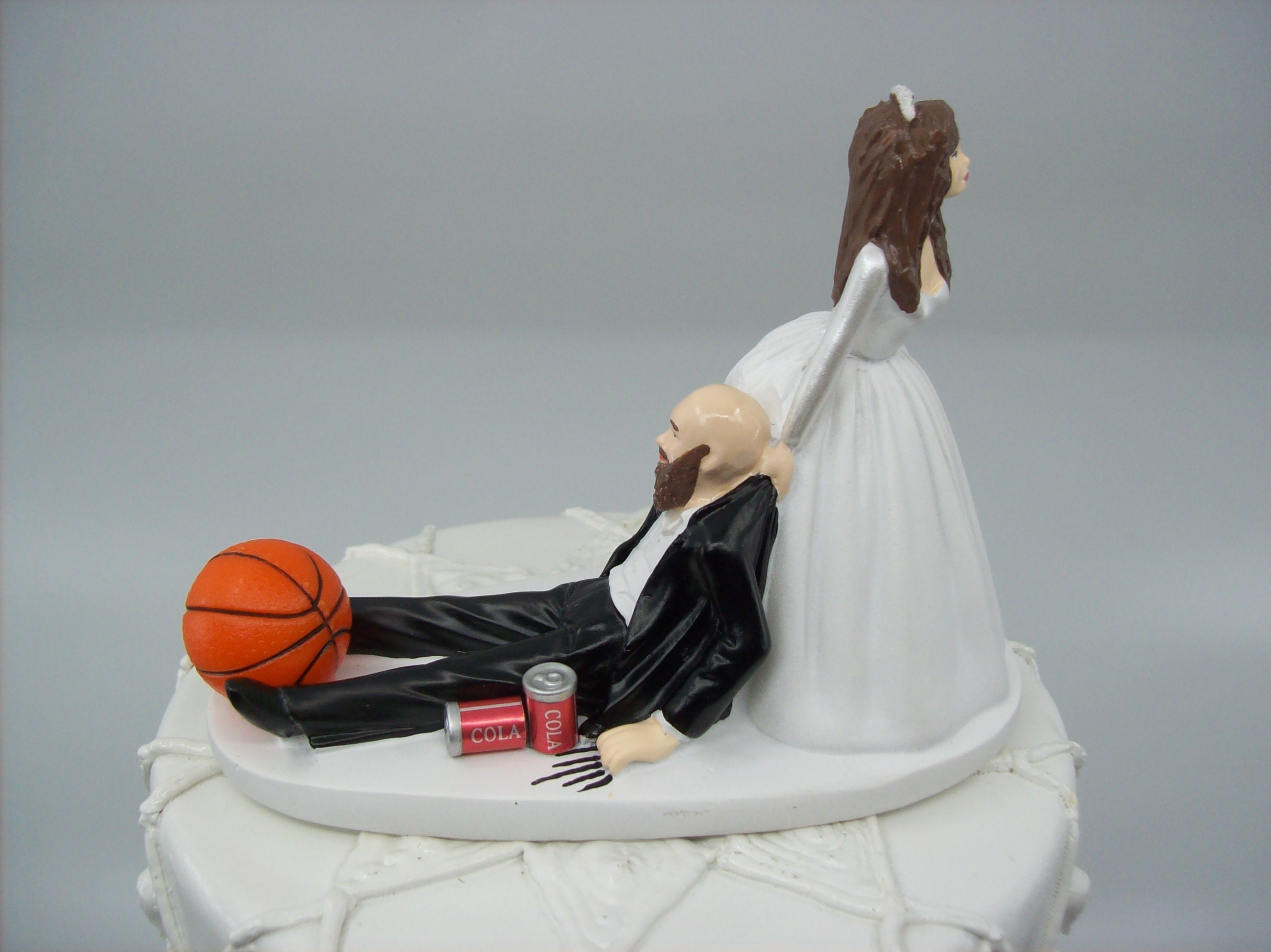 STAY OUT of PRISON or Jail Bride & Groom Wedding Cake Topper Soap ...